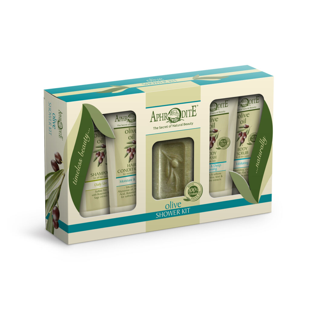 Aphrodite Gift Set Shower Kit - Aphrodite Skin Care