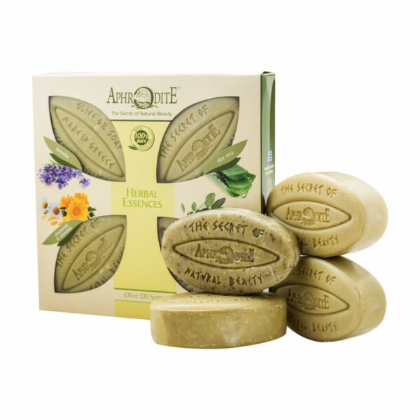 Soap Set 4 Pack Herbal Essences - Aphrodite Skin Care